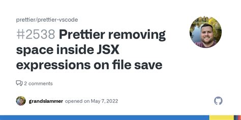 Prettier Removing Space Inside Jsx Expressions On File Save · Issue