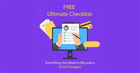 FREE Ultimate Checklist Everything You Need To Become A UI UX Designer MasterBundles