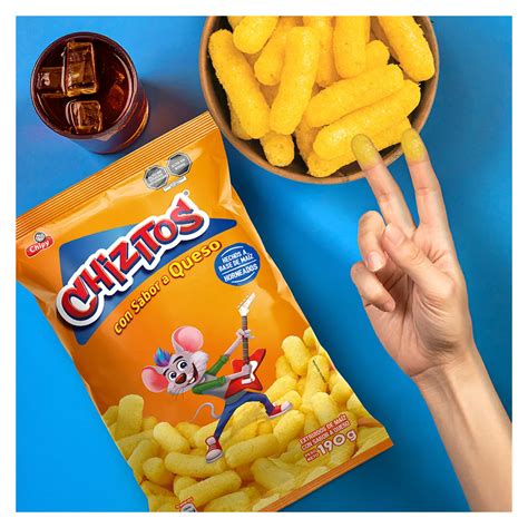 Snack De Maíz Chizitos Queso Bolsa 190 G Tottus Perú