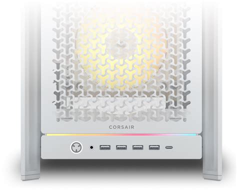 Frame 5000d Rs Argb High Airflow Mid Tower Pc Case White