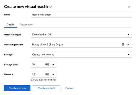 Creating Kvm Virtual Machines On Rocky Linux 9 Using Cockpit Answertopia