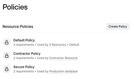 security policies docs twingate