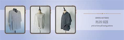 Feel Good In Our Beautiful Range Of Plus Size Fashion PDF Sewing Patterns