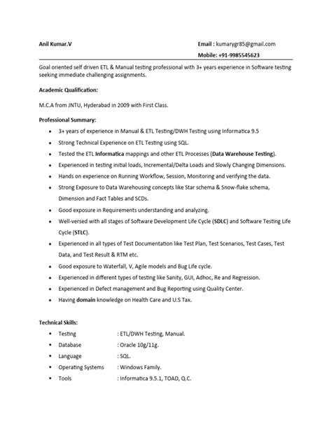 anil kumar etl testing 3 2 yrs resume pdf payroll tax software testing
