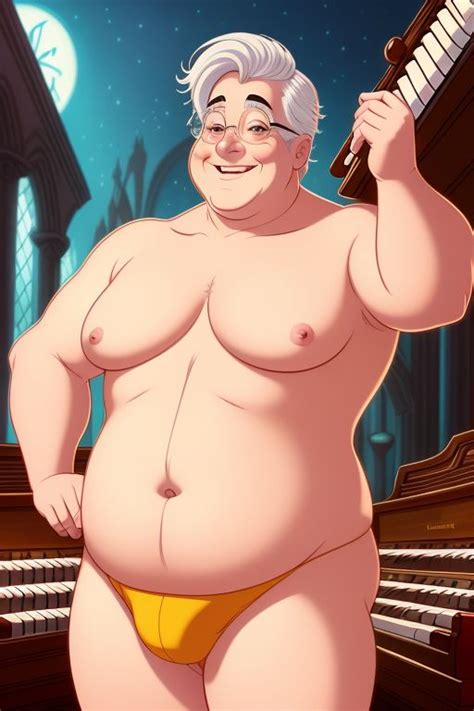 Rule 34 Ai Generated Bara Belly Bulge Chubby Church Daddy Gay Glasses