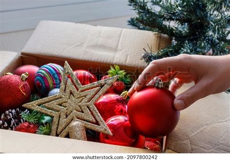 Taking Down Christmas Tree Over Royalty Free Licensable Stock Photos Shutterstock