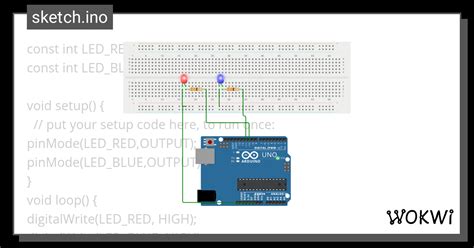 Wokwi Online ESP STM Arduino Simulator