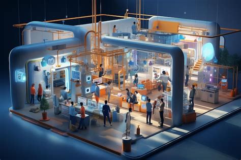 Premium Photo Detailed Illustration Of A Company Implementing