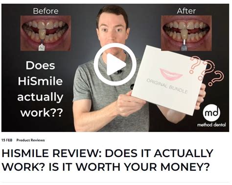 Hismile Toothpaste Exposed: What Customers Really Think (And Dentists ...
