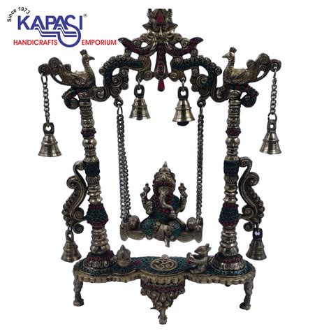 Handcrafted Ganpati Brass Idol Collection