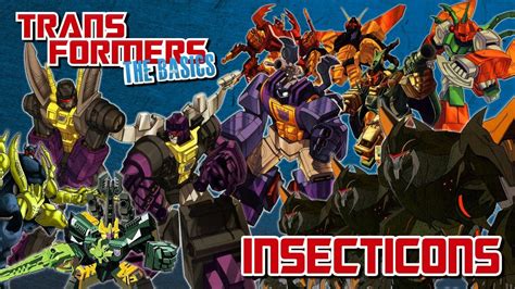TRANSFORMERS THE BASICS On The INSECTICONS YouTube