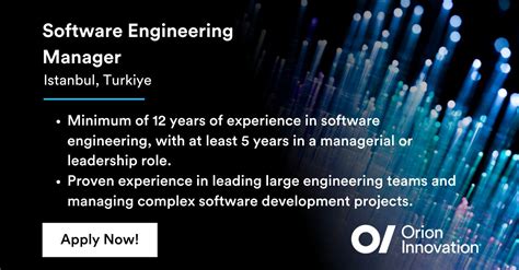 orion innovation turkey on linkedin softwareengineeringmanager