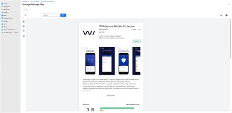 Quick Start Guide For Deploying The Withsecure Elements Mobile Protection Android App With