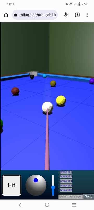 GitHub Tailuge Billiards Billiards Physics In The Browser