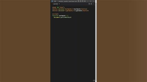 Enable And Disabled Dark Mode Using Javascript Javascript Javascripttutorials Html Css Css3