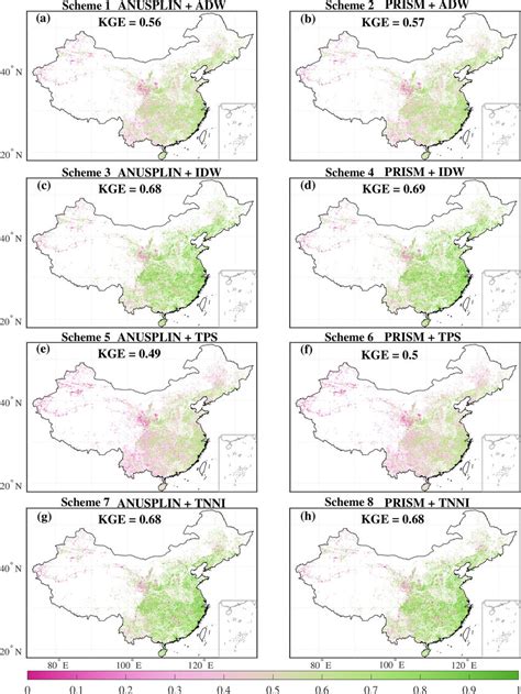 The Same As Fig 6 But For Kling Gupta Efficiency Kge Download