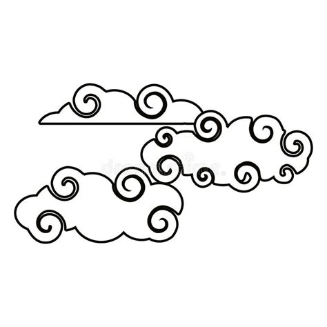 Isolated Clouds Design Stock Illustration Illustration Of Beautiful