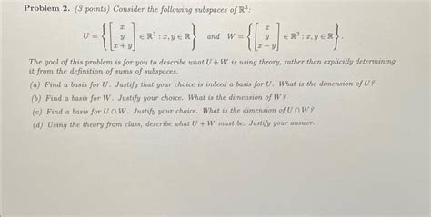 solved problem 2 3 points consider the following