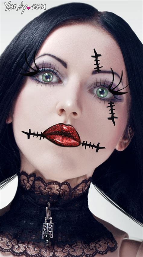 Halloween Doll Makeup At Roger Monday Blog