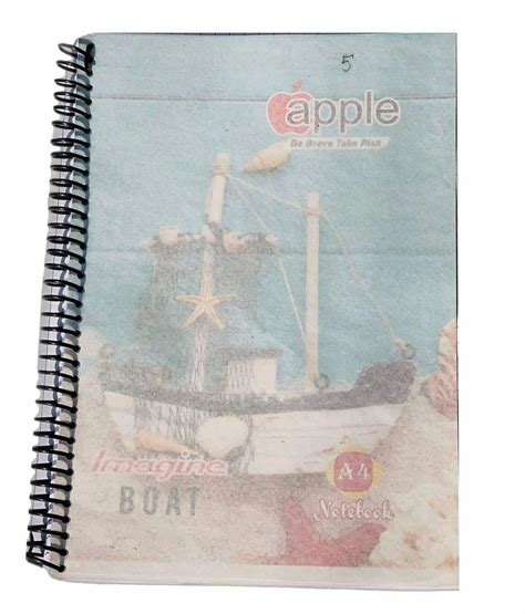 White Paper Apple A4 Size Spiral Notebook For School At ₹ 80 Piece In Patna