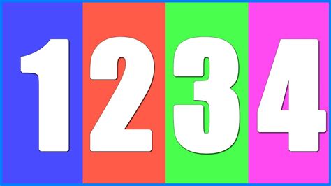 1 To 10 | Learn To Count Video | 123 Numbers | Number Song | 1234 ...