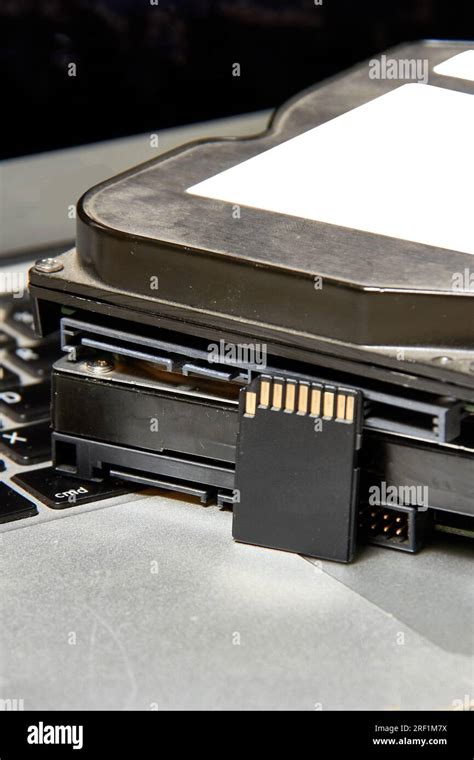 Hard Disks And Memory Cards For Computer Stock Photo Alamy