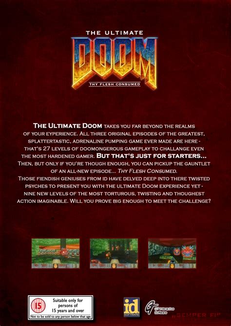 Highest quality hd scans of doom doom 2 master levels big box art – Artofit