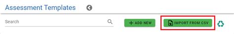 How To Import An Assessment Via Csv Lifecycle Insights