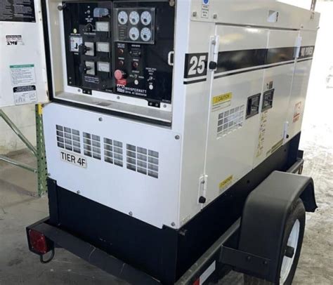 25 Kva Multiquip Whisperwatt Diesel Generator Super Silent