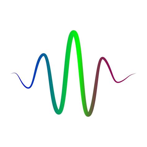 Premium Vector Sound Waves Vector Illustration Design Template