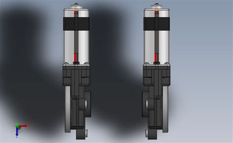 通用电动车窗电机solidworks 2016模型图纸下载 懒石网