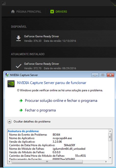 Problemas Com Nvidia Capture Server Placas De Vídeo Clube Do Hardware