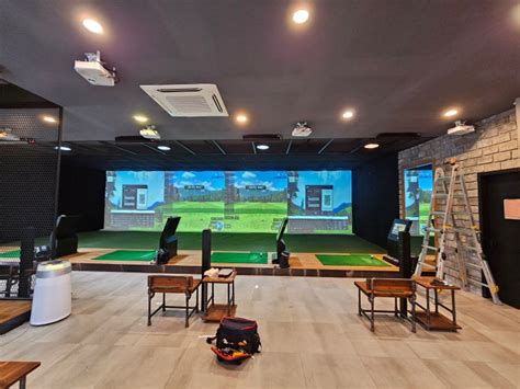 빔프로젝터로 실내에서 즐기는 파크골프 스크린 파크골프의 모든 것 네이버 블로그