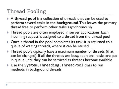 Threading Lecture 11 M Ipalakova Ppt Download