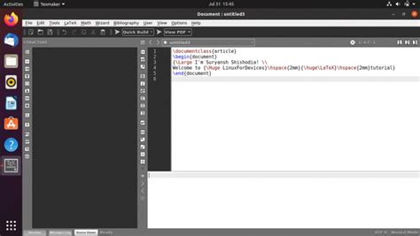 How To Install TeX Live And Texmaker On Ubuntu LinuxForDevices