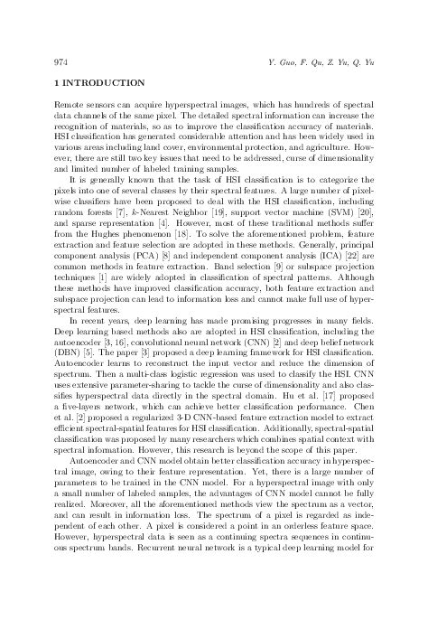 Deep Lstm With Guided Filter For Hyperspectral Image Classification