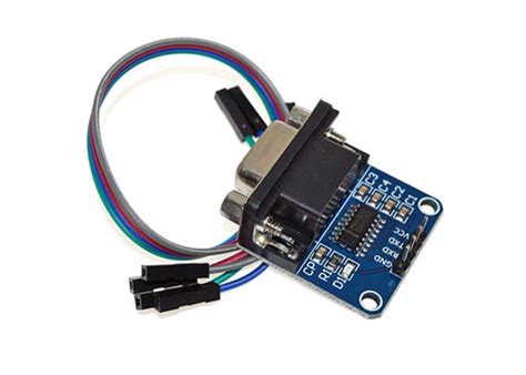 Max3232 Rs232 To Ttl Converter Power Arduino Sensor Module With 4 Pin Dupont Cable