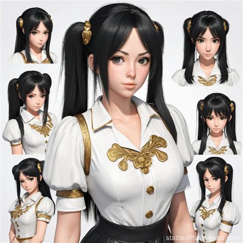 Anime Character Sheet Stable Diffusion Online