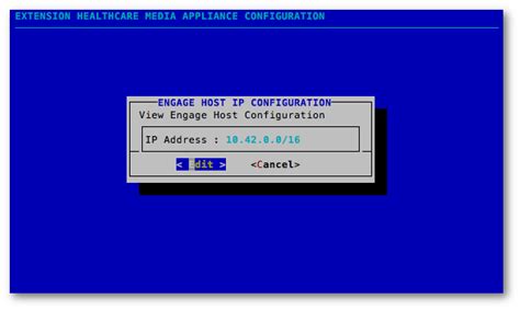 Configuring The Main Menu In The Media Appliance