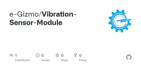 github e gizmo vibration sensor module