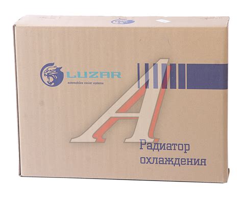 LRC01070 Радиатор ВАЗ-2107 алюминиевый LUZAR - LRC01070 2107-1301010 ...