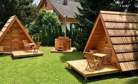Le Glamping Redéfini Les Cabanes En Bois Une Solution Élégante Et