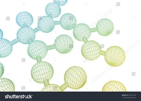 Molecule Structure 3d Presentation Background Stock Illustration 295614734 Shutterstock