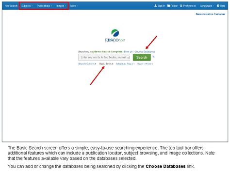 Tutorial Introduction to help ebsco com EBSCOhost is