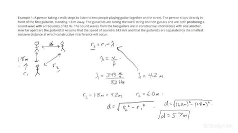 How To Calculate Path Differences For Constructive Interference In