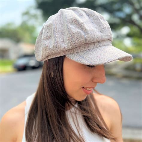 Summer Newsboy Cap Women Slouchy Beret Baker Boy Cap Cotton Sun Hat