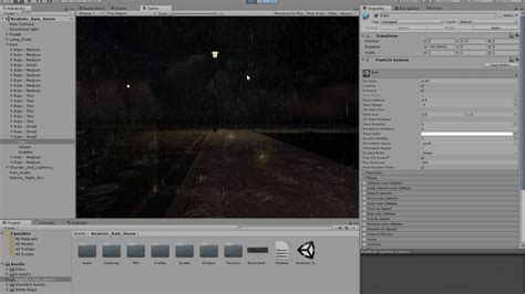 unity 5 6 1f1 personal 64bit realistic rain storm unity new unity