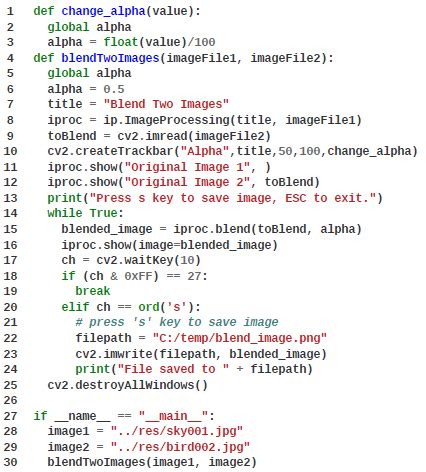 OpenCV And Image Processing Blend Image Python Is Easy To Learn