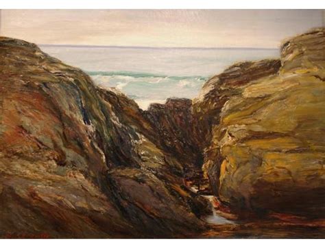 Guardians Of The Coast Elijah Baxter 1922 Oil On Canvas Newport Art Museum