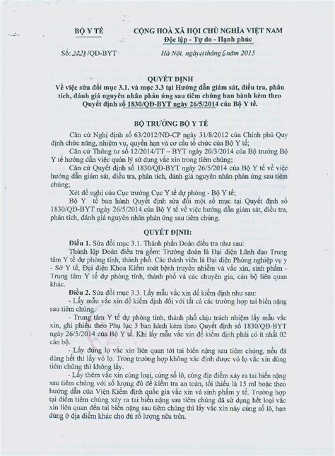 (PDF) yteduphongtphcm.gov.vn dinh 2228_QD-BYT... · xin, ghi phiêu theo Phu luc 3 ban hành kèm ...
